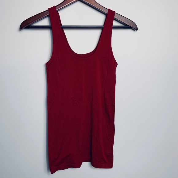The Limited | Tops | Dark Red Tank Top | Poshmark
